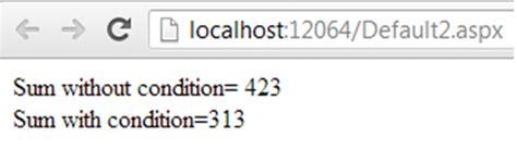 aggregate function in linq