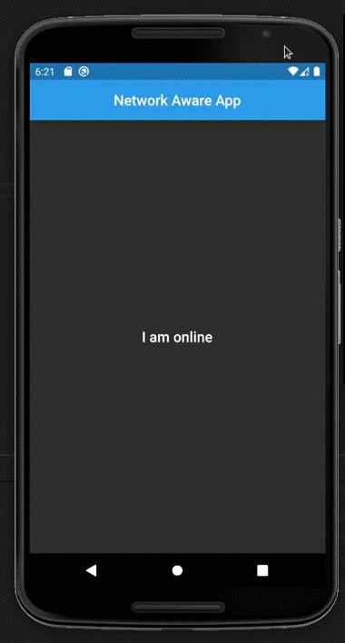 [solved] how do you check internet access continously in flutter dart