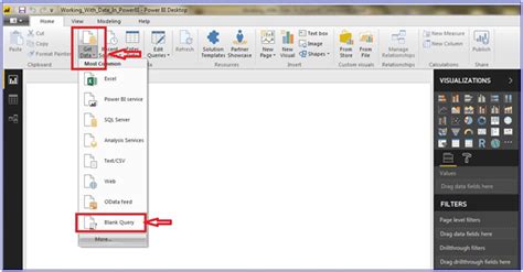 create date table in power bi advanced editor