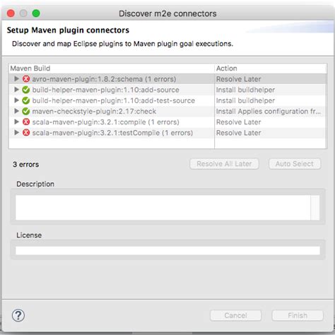 java eclipse maven errors when importing kafka streams examples