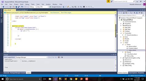 asp net mvc jquery ajax post part1 youtube