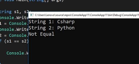 c program to compare two strings with if condition c programming