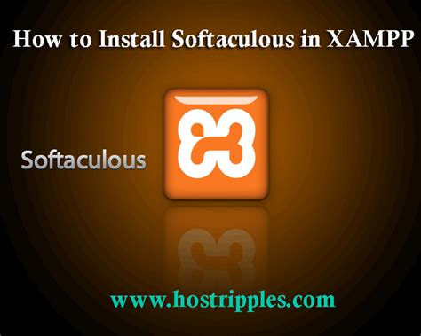 how to install softaculous in xampp