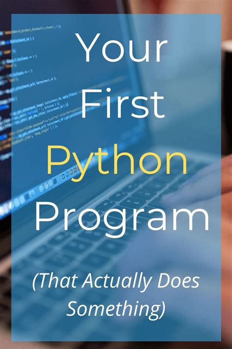 your first python program python programming programming tutorial