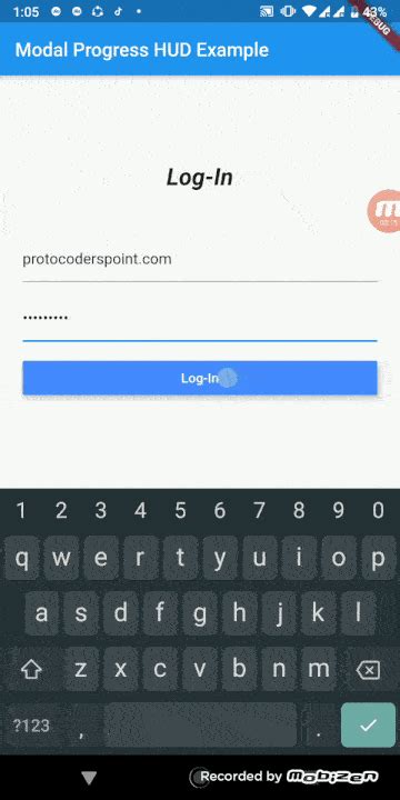 flutter circular progress indicator modal progress hud flutter library