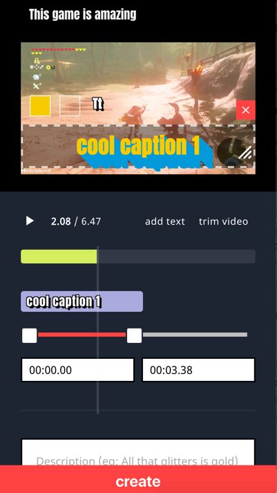 i built a web app for editing and adding text to videos and s used