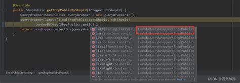 lambdaquerywrapper 拼接limit csdn