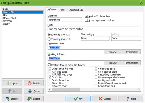 windows text editor to edit powershell scripts