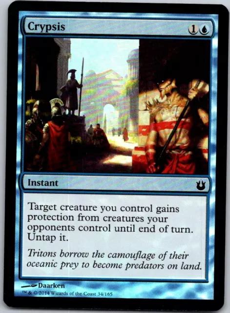 Magic The Gathering Crypsis Born Of The Gods Foil Mtg Free Shipping