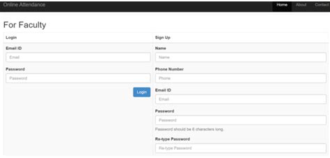 attendance management system in php css and mysql free download