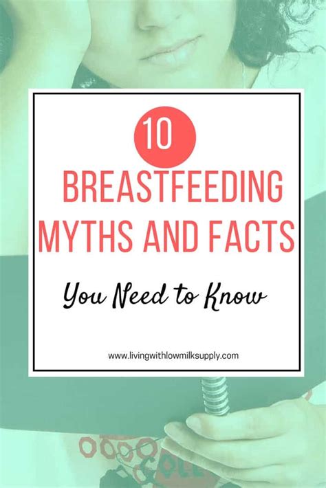 10 Breastfeeding Myths And Facts That You Should Know Living With Low