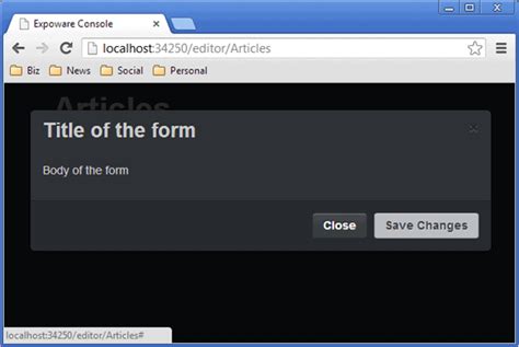 modal input forms in asp mvc simple talk