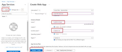 build a fitness machine learning api and deploy to azure