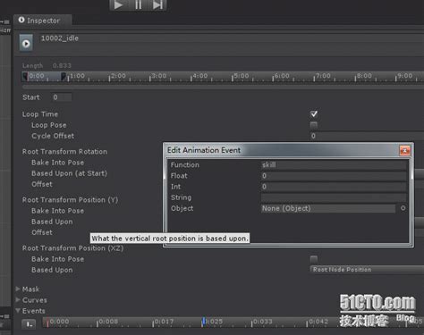unity3d动画帧事件回调脚本必须直接挂在模型上 csdn博客