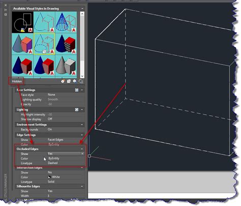 solved occluded edges lineweight autodesk community