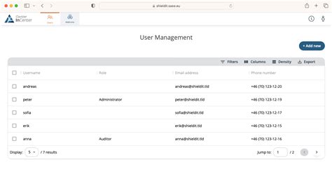 How To Manage Users In The Clavister Cloud Service Clavister