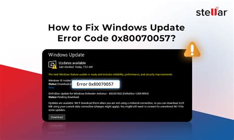 Windows Update Error Code 0x80070057 [fixed]