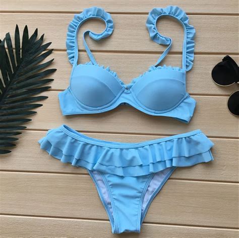 Buy 2018 Sexy Bikinis Woman Swimsuit Summer Cut