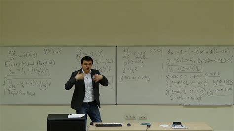 computational physics lecture 24 implicit euler method and stiff odes