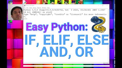 easy python if else and or conditional statement youtube