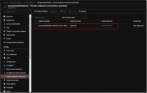 creating an azure private link in the portal and with powershell 4sysops