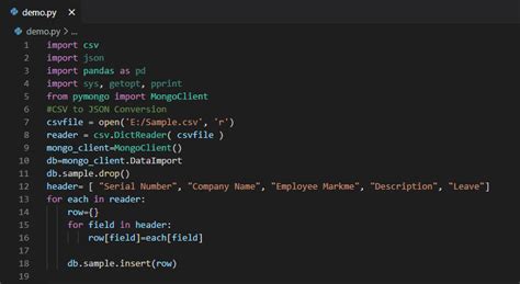 import csv into mongodb multiple ways