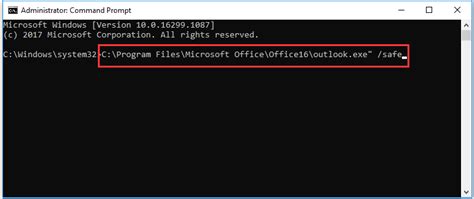 3 ways how to open outlook in safe mode
