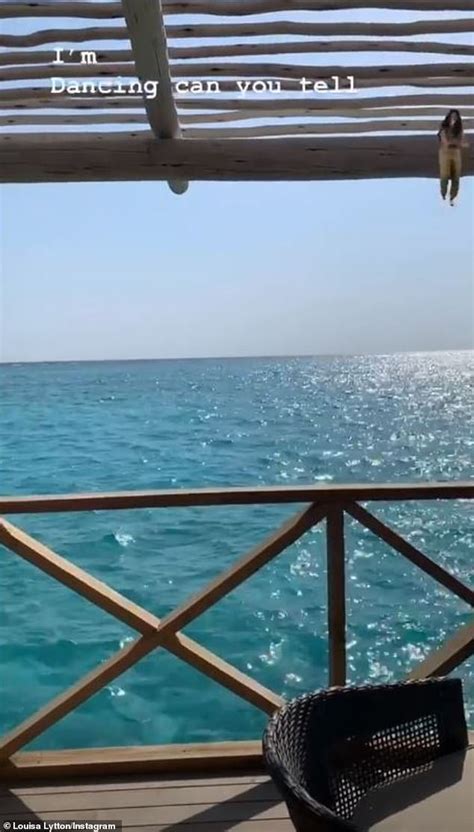 Inside Louisa Lyttons Maldives Holiday Eastenders Beauty Shows Off