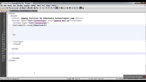 how to use jquery selector by roboindia technologies youtube