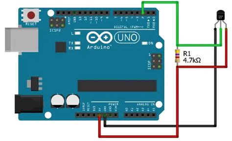 using the accurate ds18b20 temperature sensor with arduino