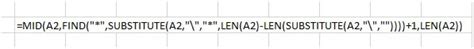 how to extract file name from a path in microsoft excel