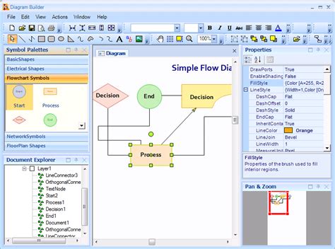 syncfusion essential diagram for windows forms