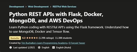 10 best free online python flask training courses 2021