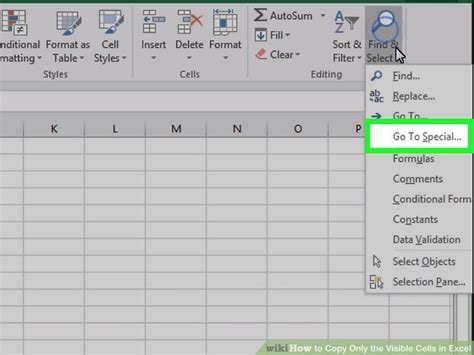 how to copy only the visible cells in excel 9 steps wikihow