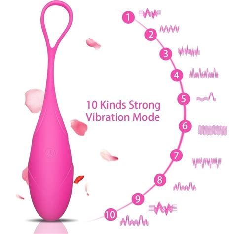 10 Speeds Rechargeable Wireless Bullet Vibrating Eggs Silicone Wearable