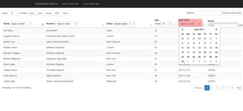 dot net core datatables grid by dynomix codecanyon