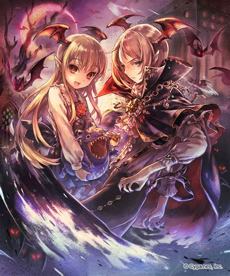 Vampy And Veight Shingeki No Bahamut Drawn By Mayoko Sisqo 5003