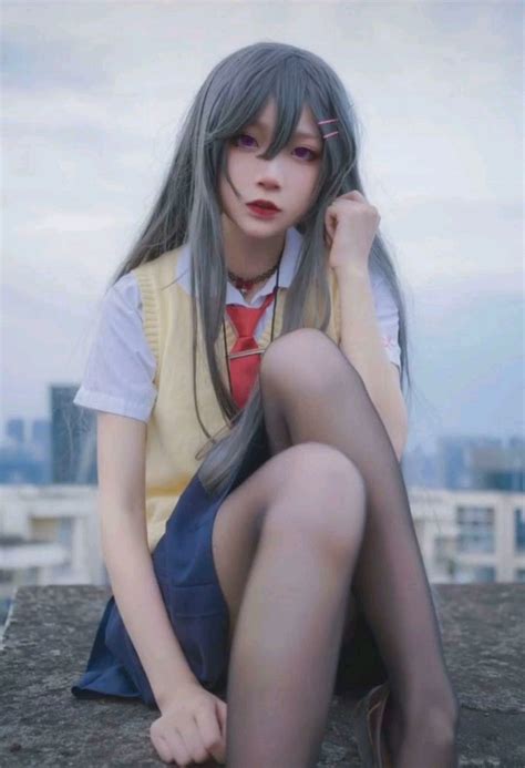 麻衣同学，超漂亮cosplay樱岛麻衣 哔哩哔哩