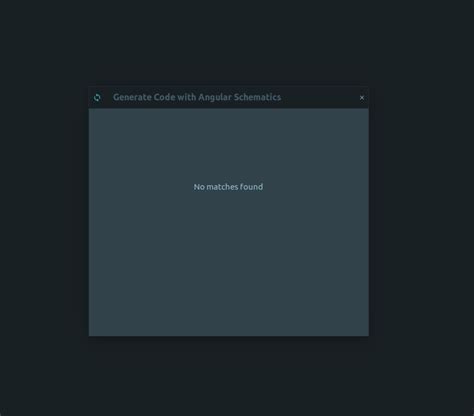 angular schematics not working after updating to angular 8