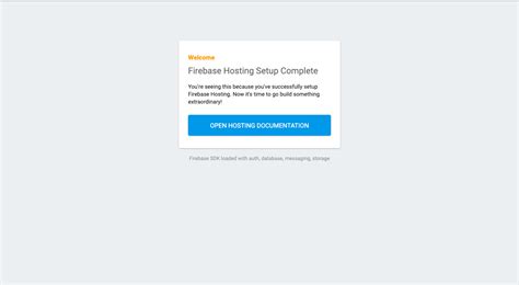 firebase hosting static website not working stack overflow