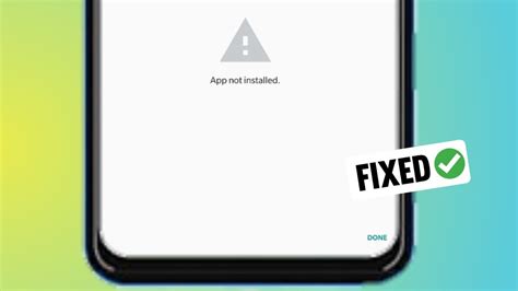app not installed problem solved how to fix app not install problem