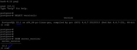 how to check the postgresql database version orahow