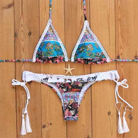 Nidalee Sexy Brazilian Bikini Swimwear Female Maillot De Bain Swimsuit
