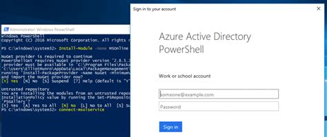 how to install the azure active directory powershell module gcits