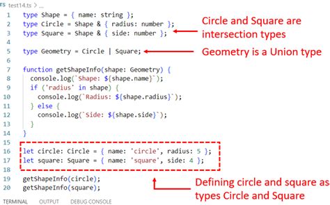 typescript check type of variable