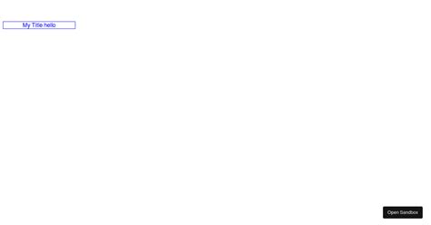 declaring functional components in vue 3 codesandbox