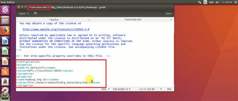 hadoop single node cluster setup on ubuntu commandstech