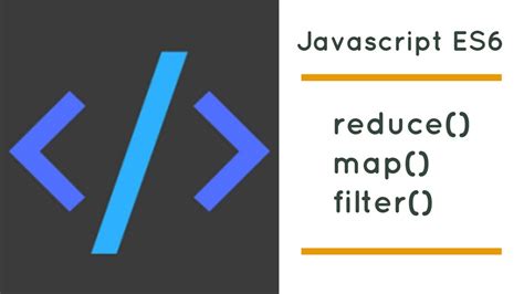 javascript es6 high order function filter map reduce youtube
