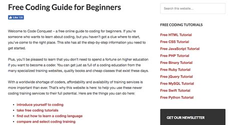 top 20 websites to learn coding for free in 2019