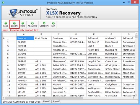 repair restore and recover corrupted xlsx ms excel file